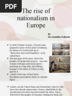 Mind Map Rise of Nationalism in Europe | PDF | Nationalism | Europe