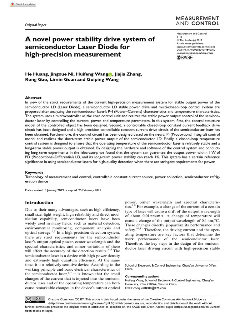 A_novel_power_stability_drive_system_of_semiconduc | PDF | Laser ...