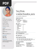 Common Sri Lankan CV Template | PDF | Vocational Education ...