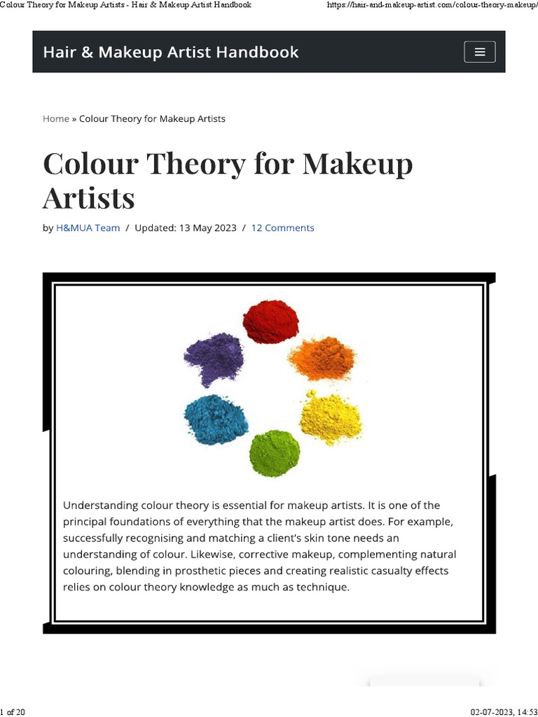 Color Theory | PDF | Color