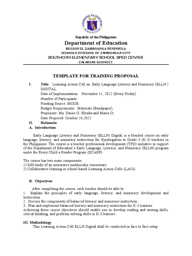 Elln Digital Matrix | PDF | Literacy | Teachers