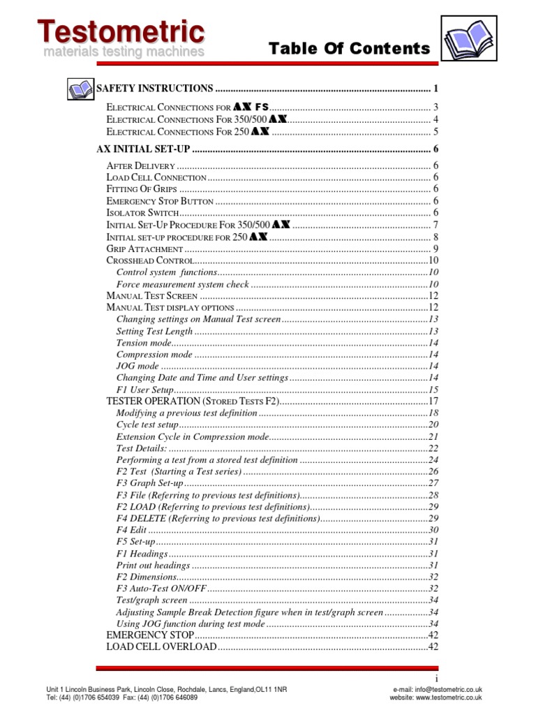 AX 250-350-500 Instructions Manual | PDF | Power Supply | Personal ...