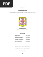 Makalah Cloud Computing | PDF