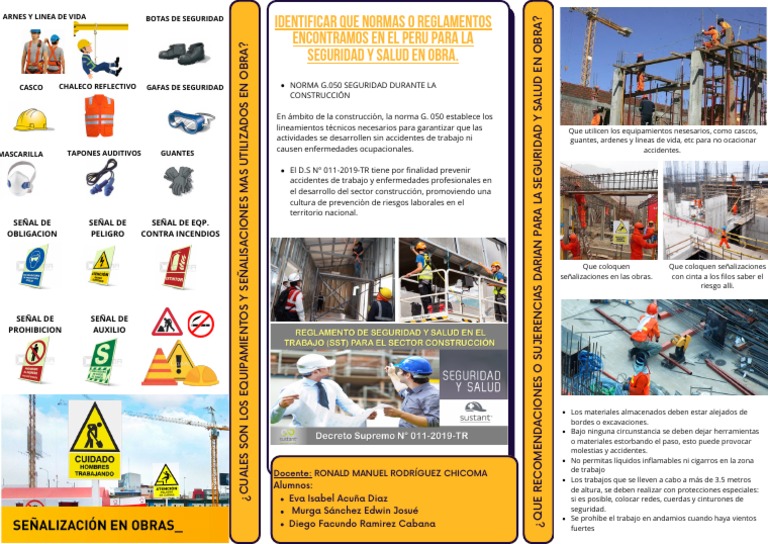 SEGURIDAD EN OBRA | PDF | Peligros | Relaciones laborales
