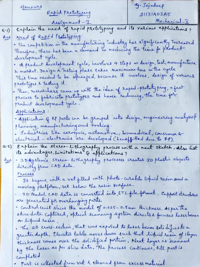 RP Assignment 1 | PDF RP Assignment 1 | PDF