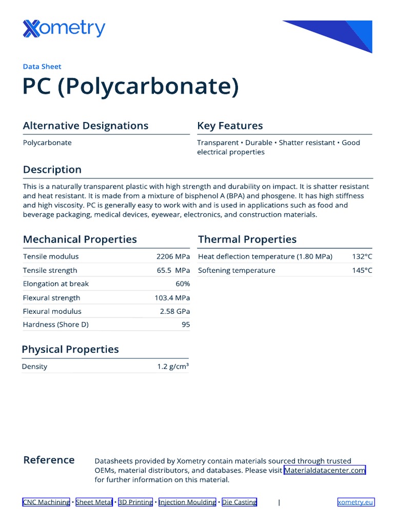 Polycarbonate | PDF