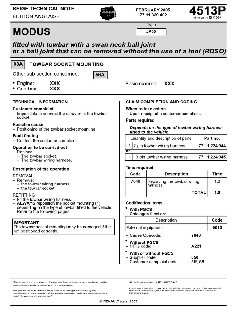 Modus | PDF | Electrical Wiring | Automotive Technologies