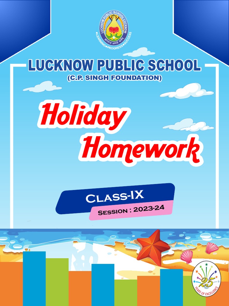 Holiday Homework Class-Ix | PDF