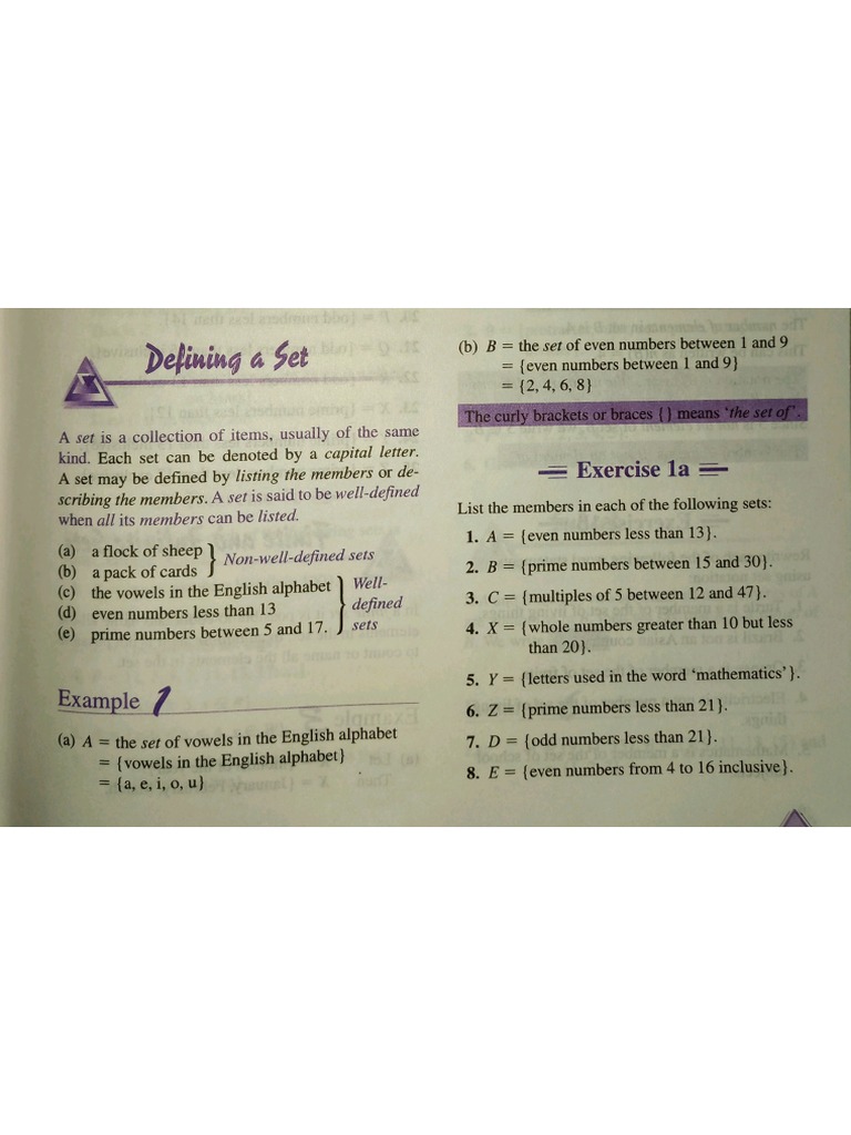 Sets, Bases & Types of Numbers | PDF