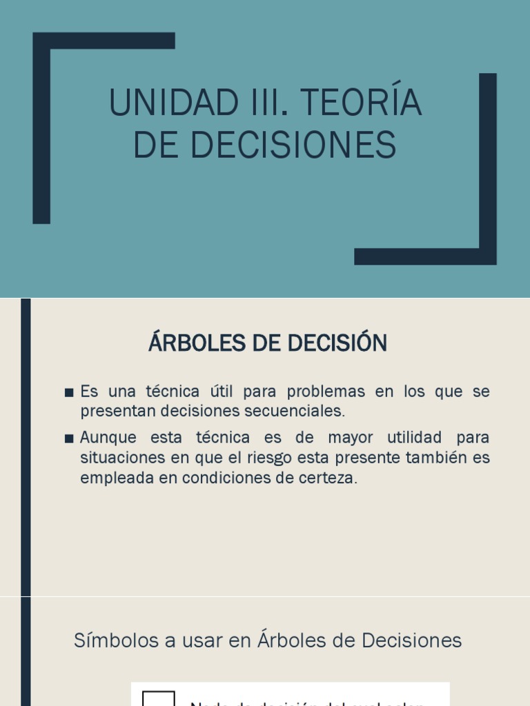 Teoría de decisiones | PDF
