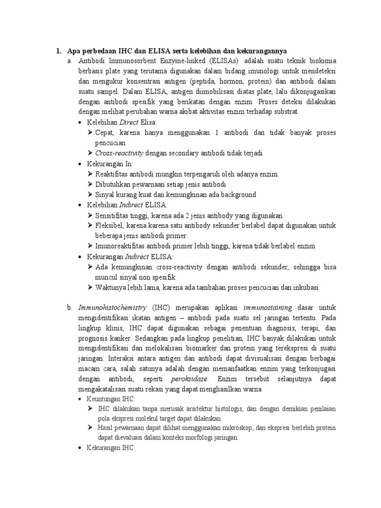 IHC Dan ELISA, Karsinogenesis | PDF