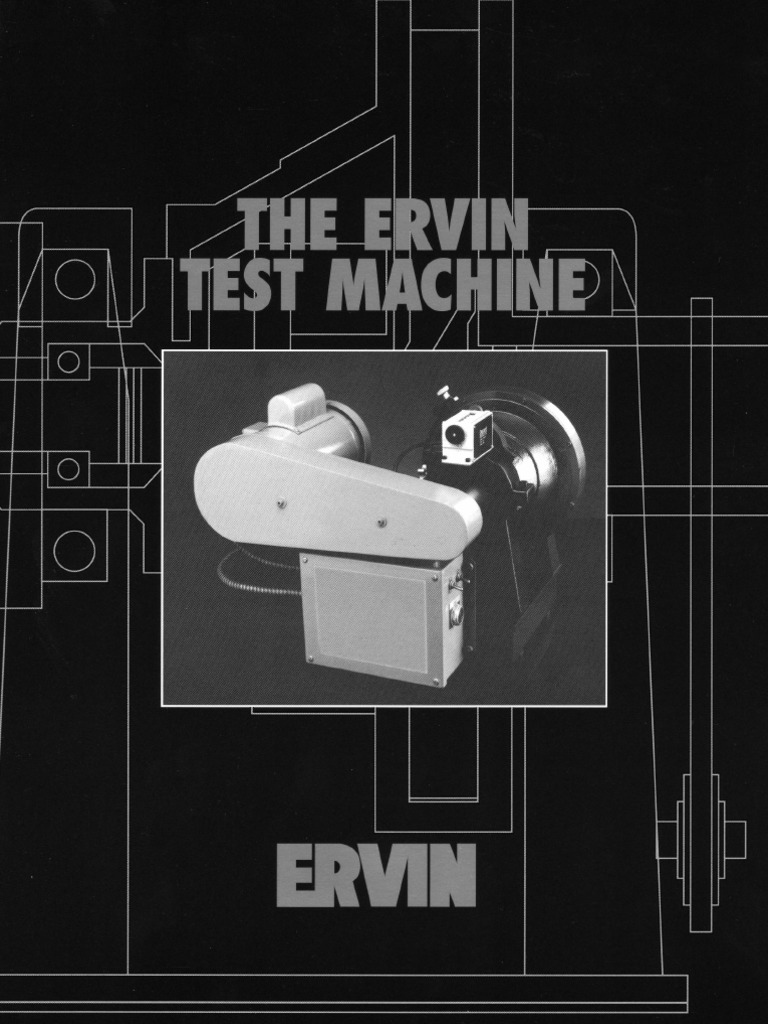 Ervin Test Machine | PDF
