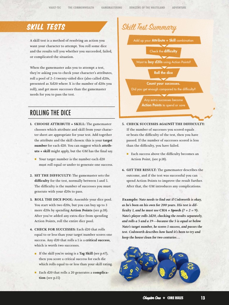 FWW - RPG Core Rulebook - Parte8 | Download Free PDF | Dice | Role Playing Games