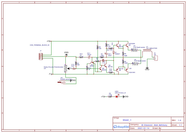Schematic - 100 Watt Liniar Amp - 2021-12-07 | PDF