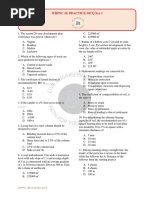 Civil Engineering MCQs with Answers | PDF