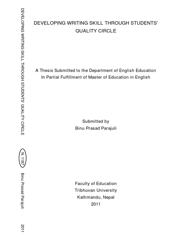 Developing Writing Skill Through Students'Quality Circle | Download ... Developing Writing Skill Through Students'Quality Circle | Download ...