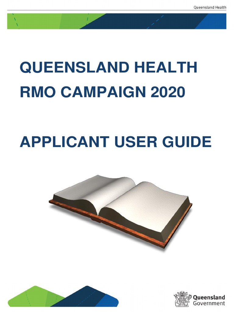 Queensland RMO Application Guide | PDF | Medicine | Residency (Medicine)