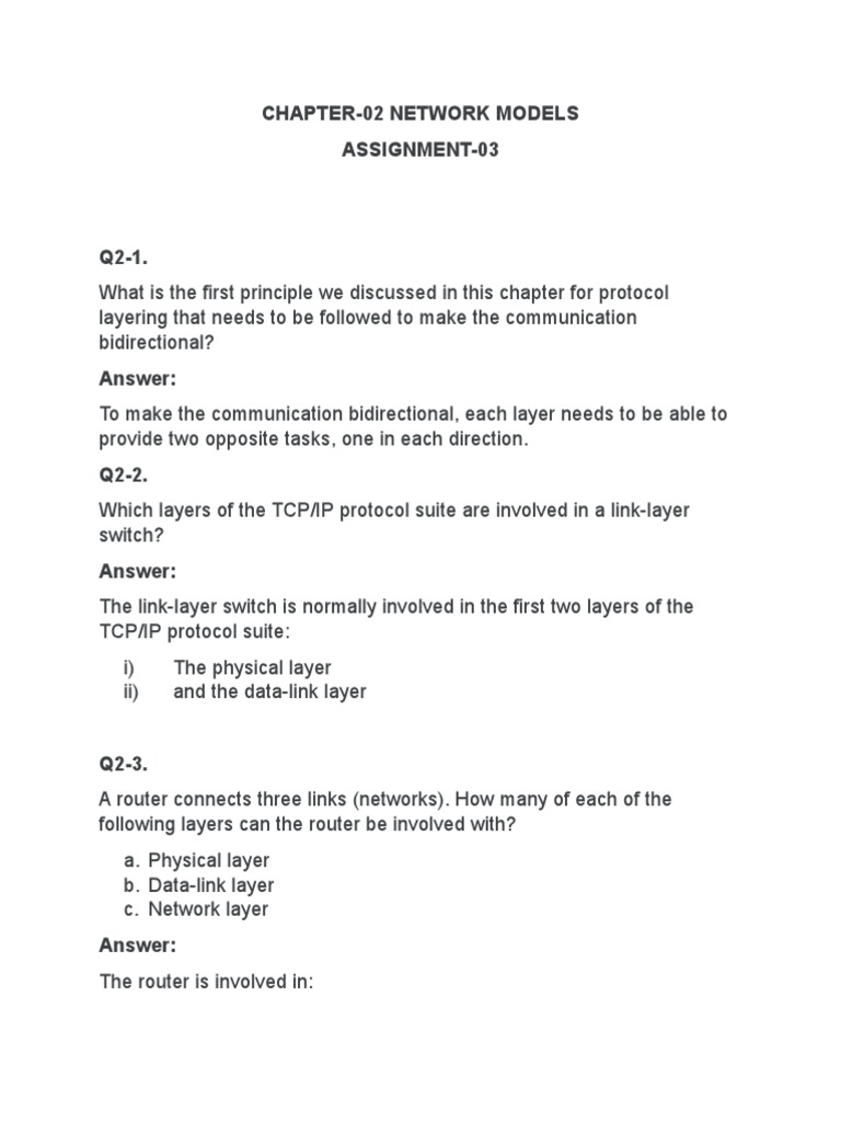 Assignment-03 Cce-211 | PDF | Osi Model | Internet Protocol Suite
