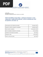 USP 467: Residual Solvents Guidelines | PDF | Gas Chromatography | Solvent