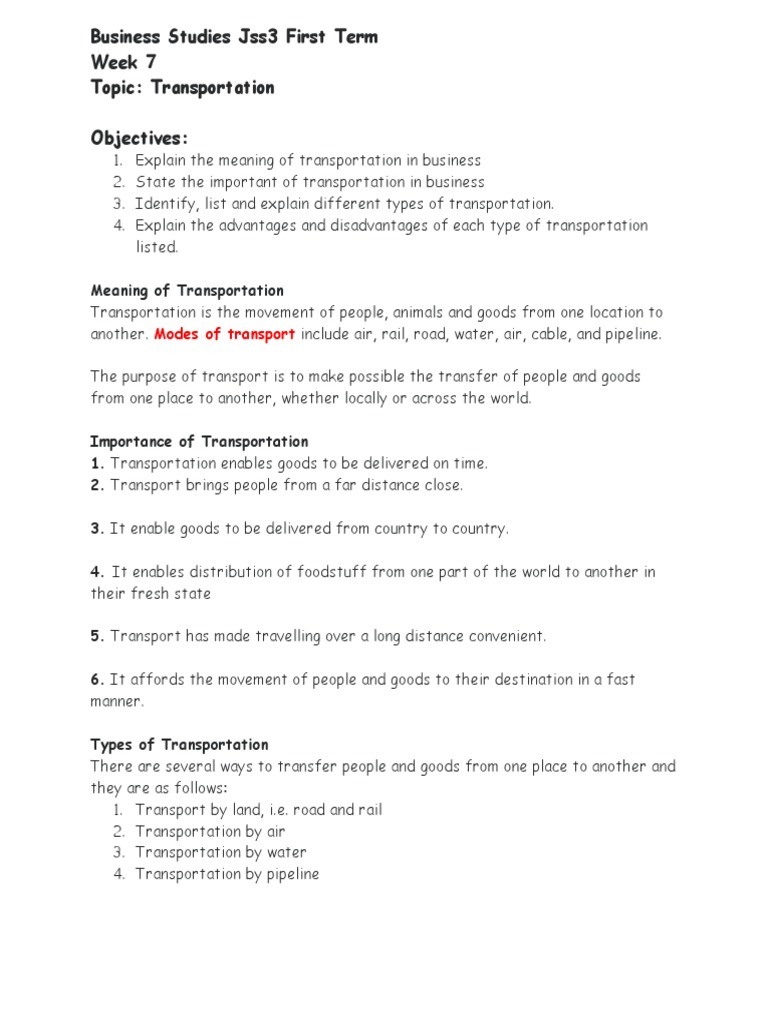 Transportation Pdf Transport Rail Transport