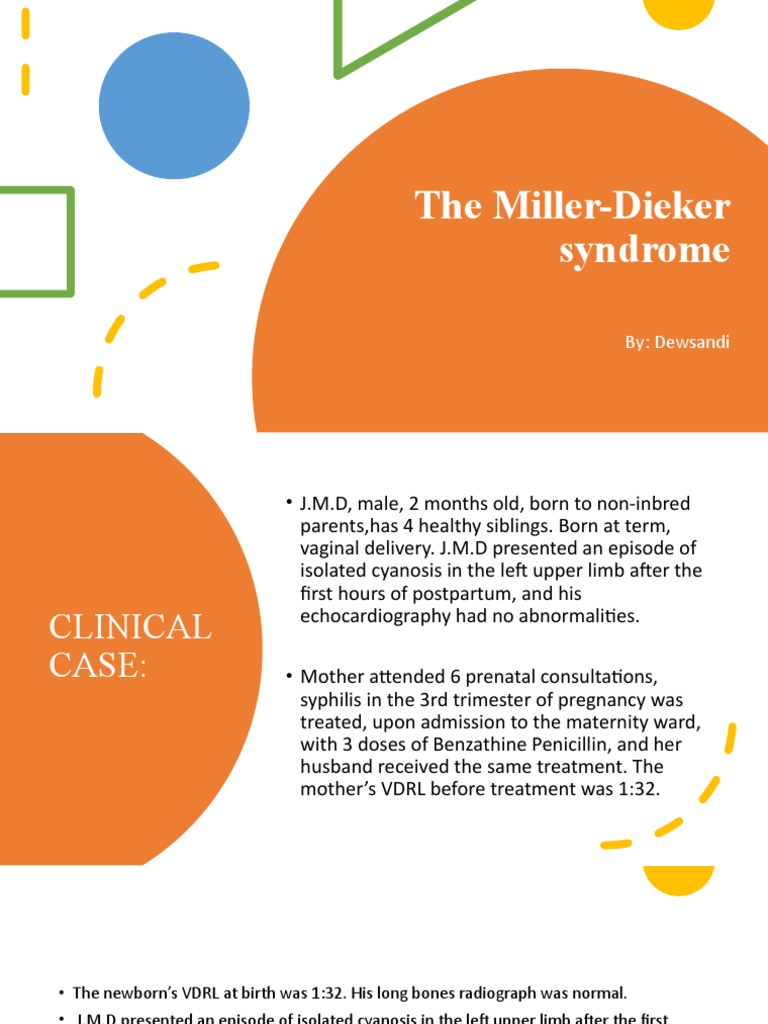 The Miller-Dieker Syndrome | PDF | Clinical Medicine | Diseases And ...