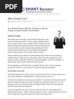 Post Acute Withdrawal Handouts | PDF | Relaxation (Psychology) | Memory