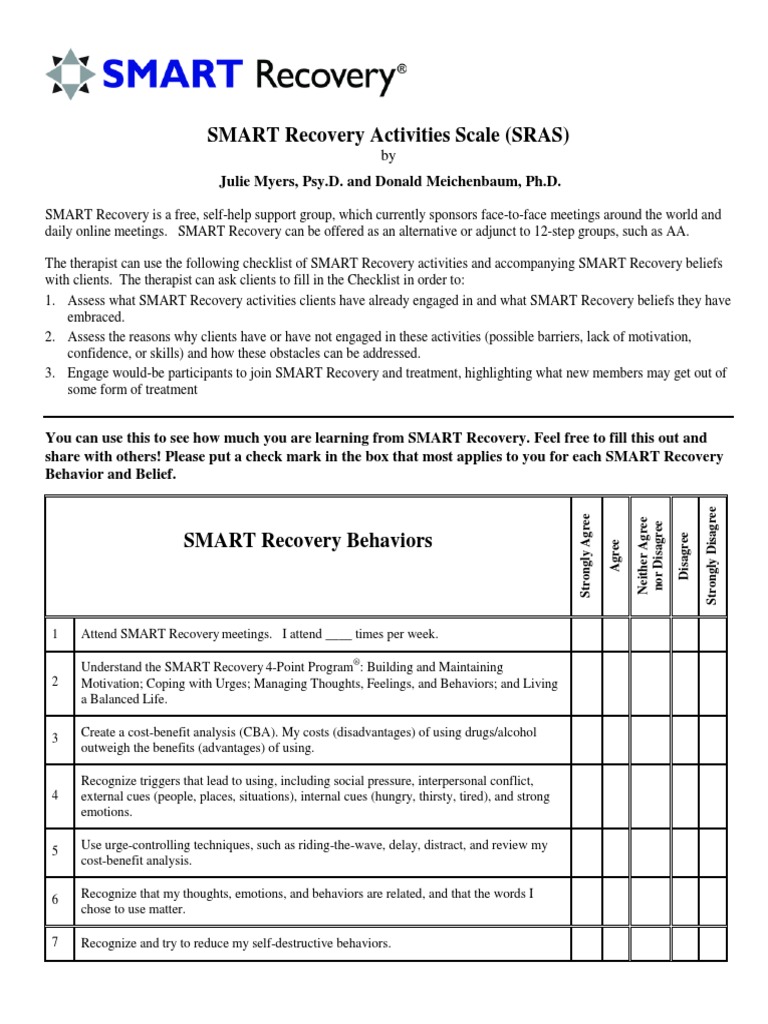 SRAS For Professionals-1 | PDF | Psychology | Cognition