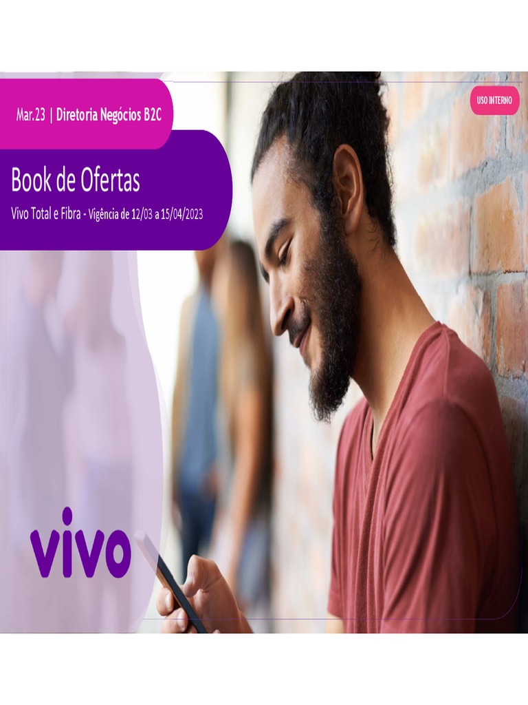 Book de Ofertas Vivo Total e Fibra 12 Mar 23 v1pdf 1678460711 | PDF | Mídia de massa | Multimídia