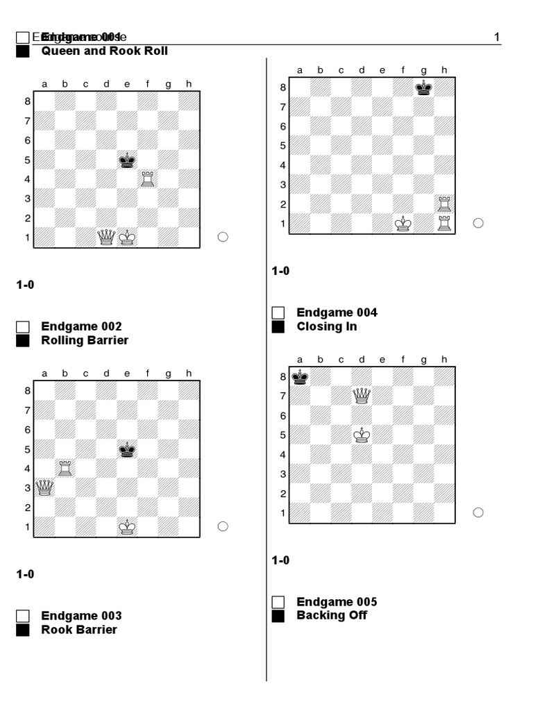 Pandolfini Endgame Course | PDF | Traditional Games | Chess