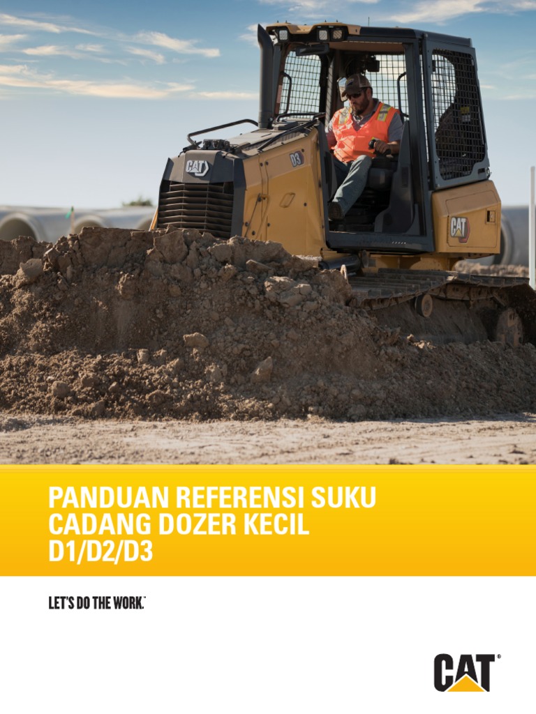 Panduan Referensi Suku Cadang Dozer Kecil D1/D2/D3 | PDF
