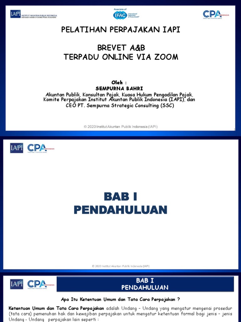 Modul Brevet Iapi - Kup A | PDF