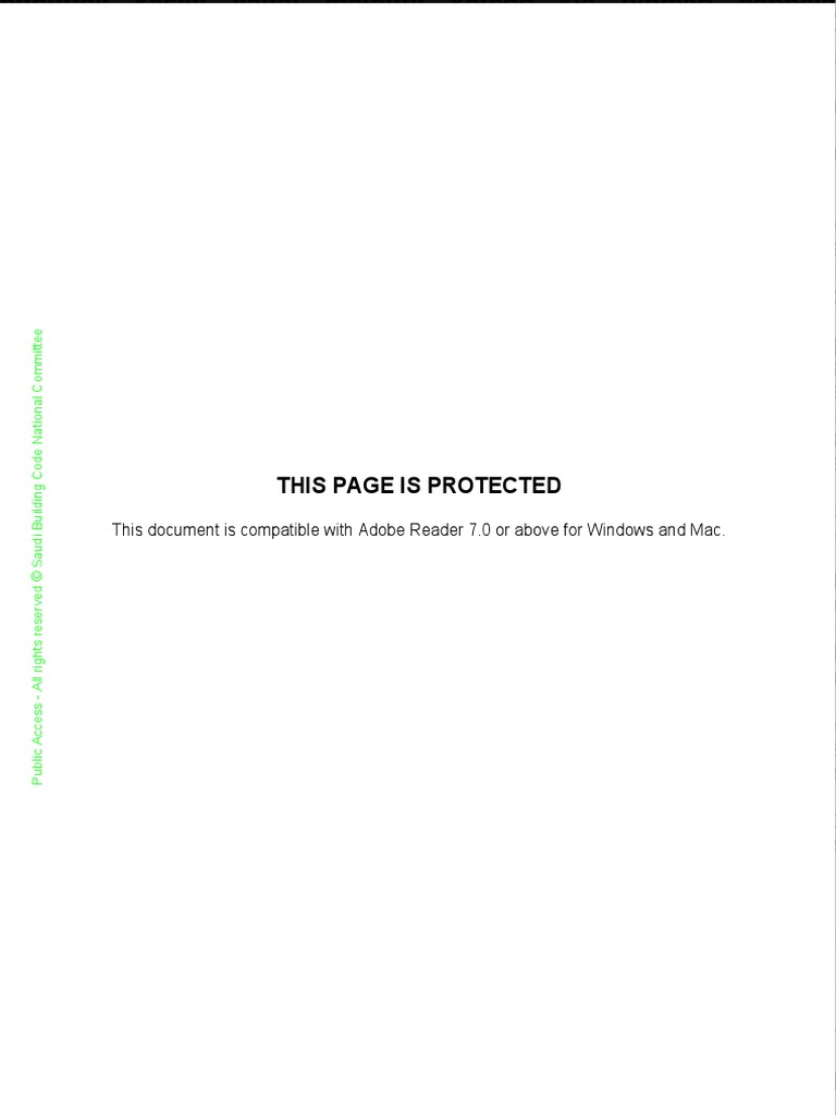 (Sbc 201-Ar) كود البناء السعودي العام | PDF