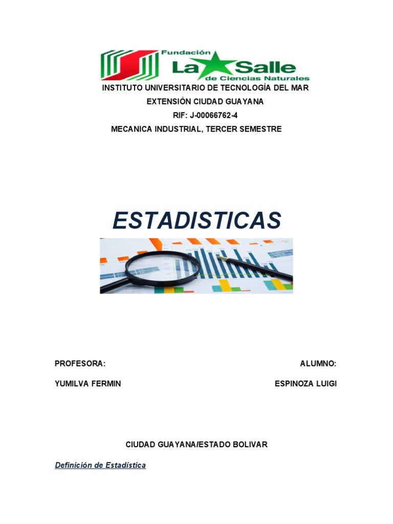 Esta Di Sticas | PDF | Histograma | Estadísticas