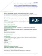 PROSPERO Systematic Review Registration Guide | PDF | Systematic Review ...