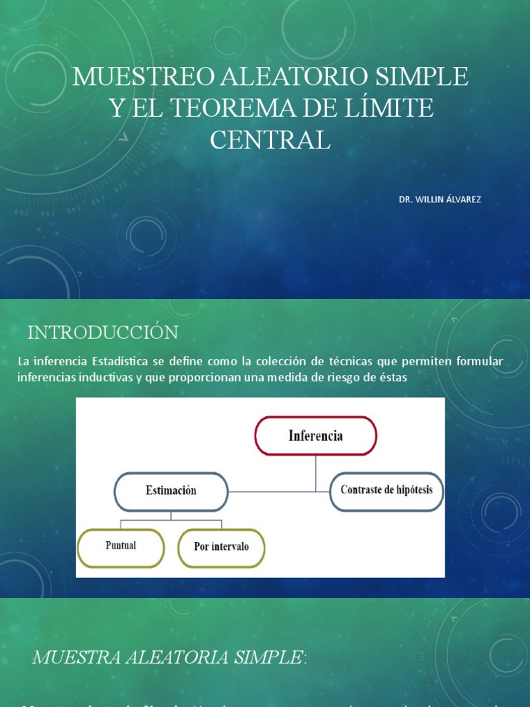 Muestreo Aleatorio Simple - Ingeniería | PDF | Muestreo (Estadísticas ...