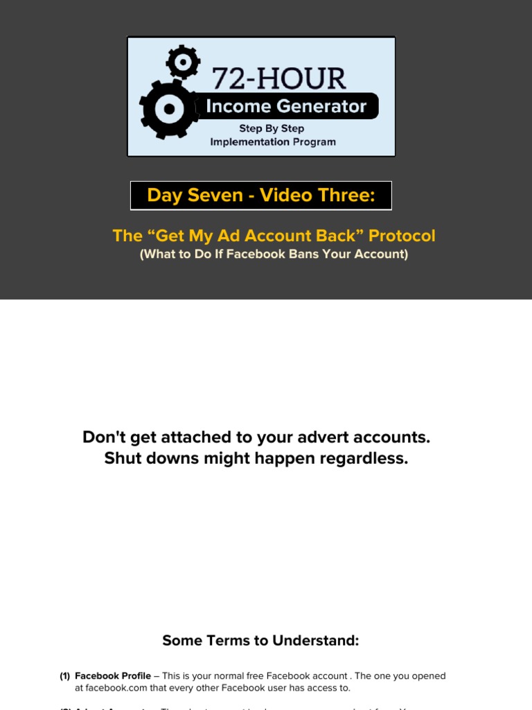 Day 7 V 3 Slides | PDF | Facebook | User (Computing)