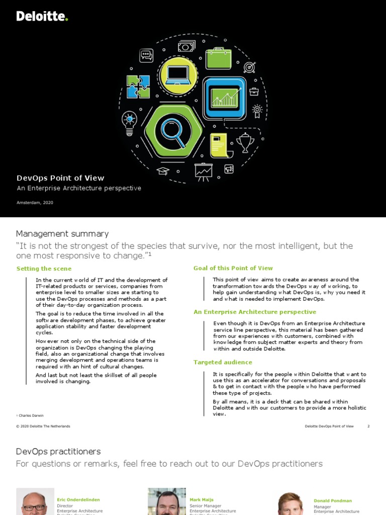 Dev Ops | PDF | Enterprise Architecture | Information Technology