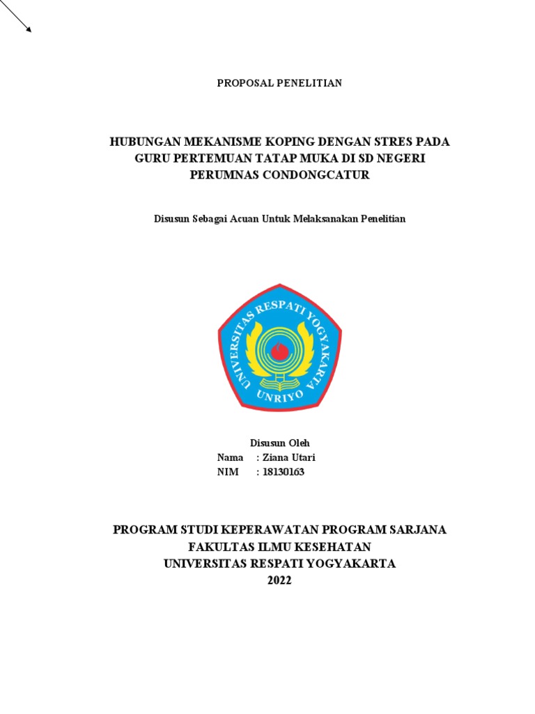 Revisi Proposal 6 Desember 2022 Revisi | PDF