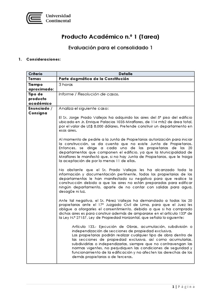 Producto Académico 1. Resuelto. Randy | PDF | Propiedad