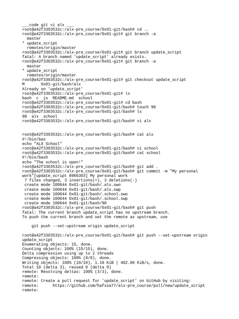 Code Git | PDF | Data | Computer Engineering