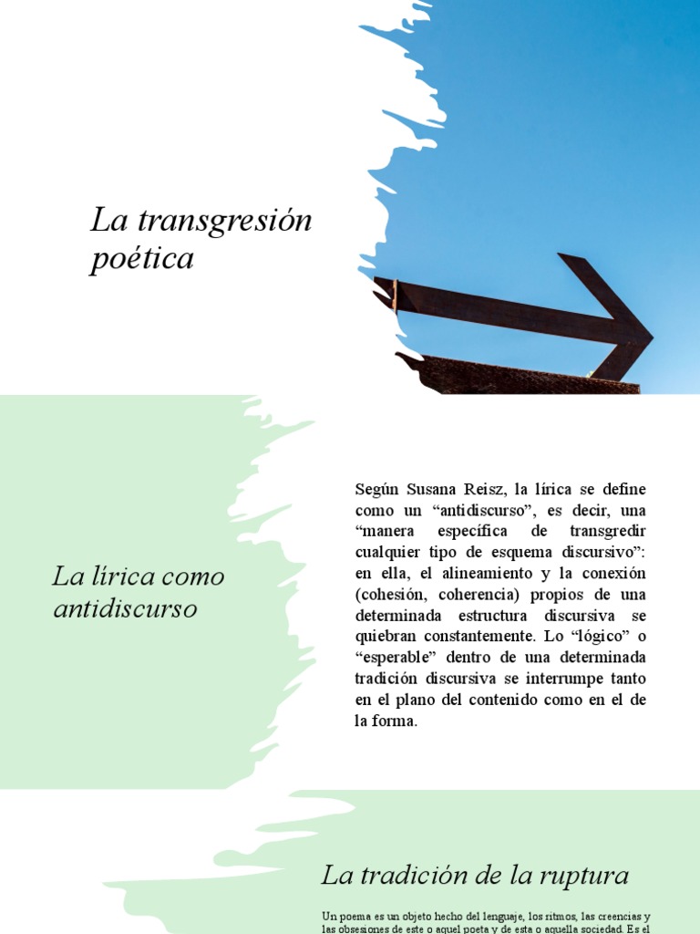 La transgresión poética (4) | PDF | Poesía