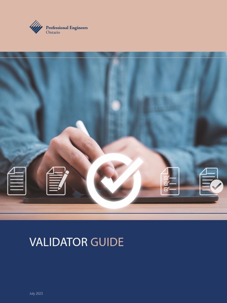 Validator Guide | PDF | Risk | Design