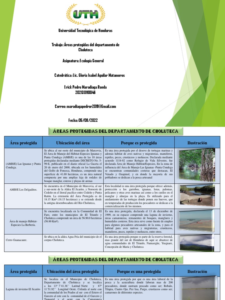 Tarea AP.. | PDF | Honduras | Mangle