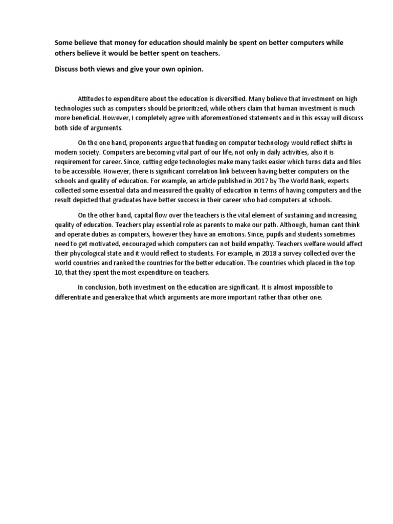 Writing Notes For IELTS | PDF | Teachers | Economies