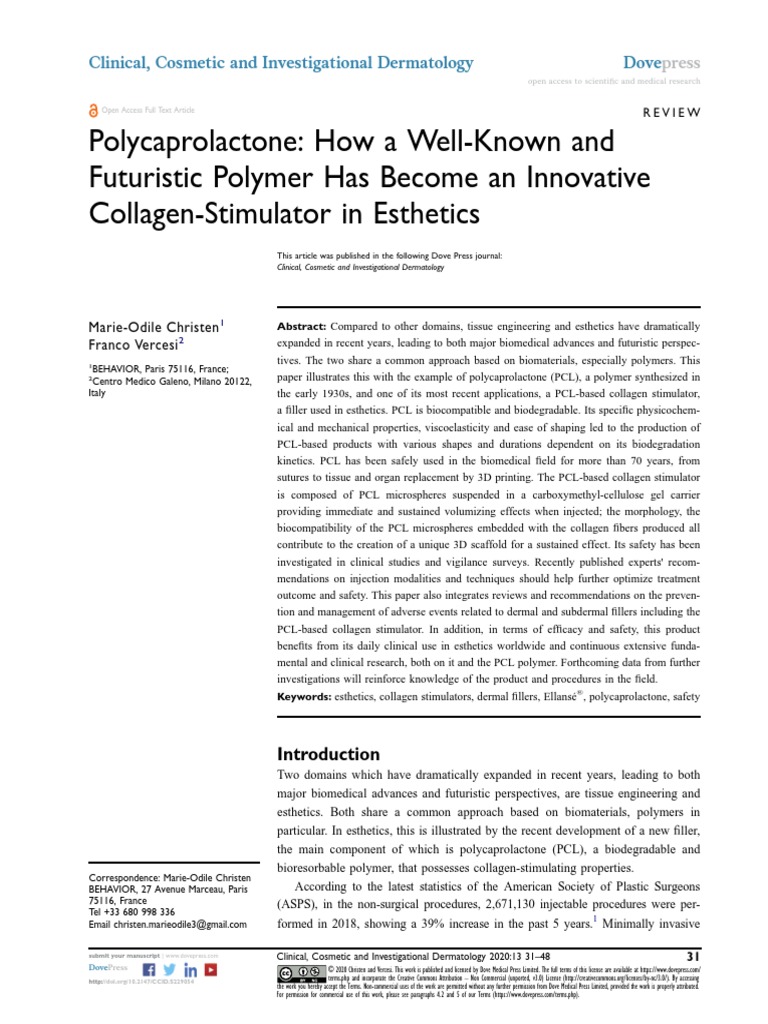 Ccid 13 31 | PDF | Polymers | Tissue Engineering