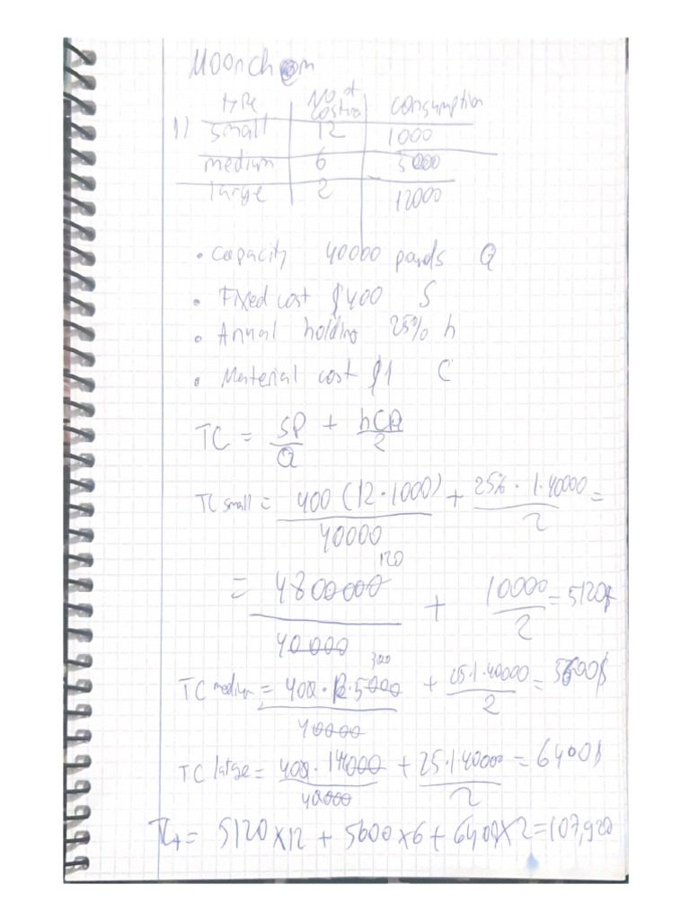 Logistics Homework | PDF