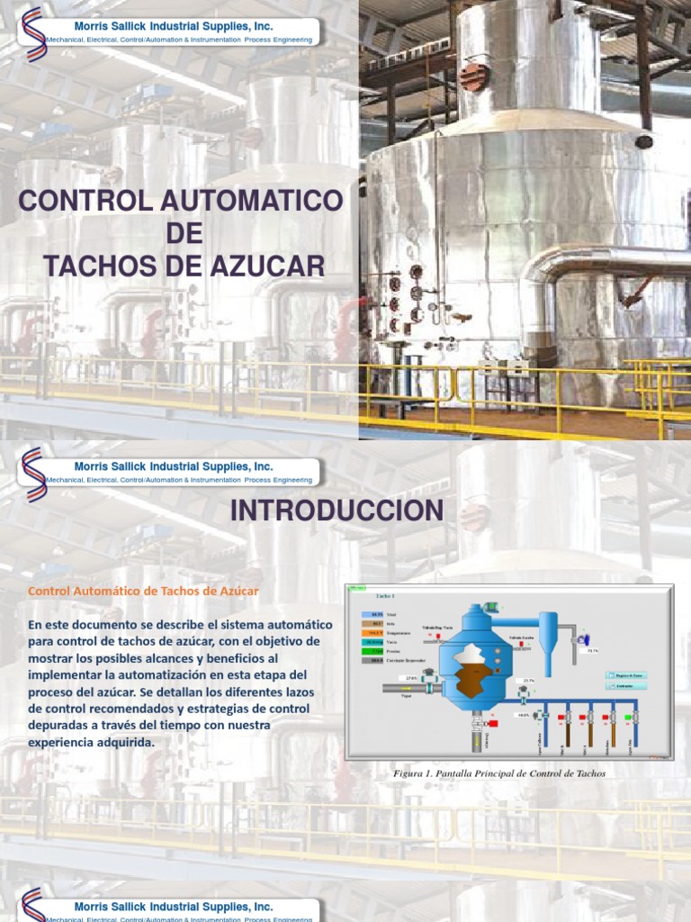 Control Automatico de Tachos de Azucar | PDF | Solubilidad | Concentración