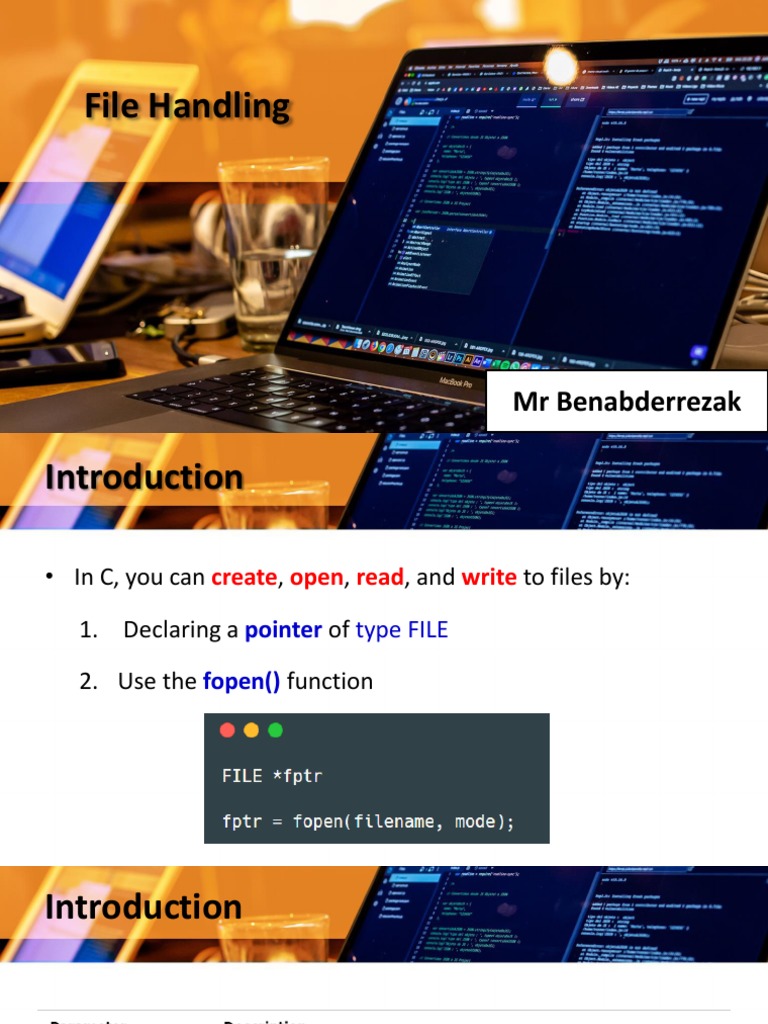 C File Handling Basics Guide | PDF | Computers