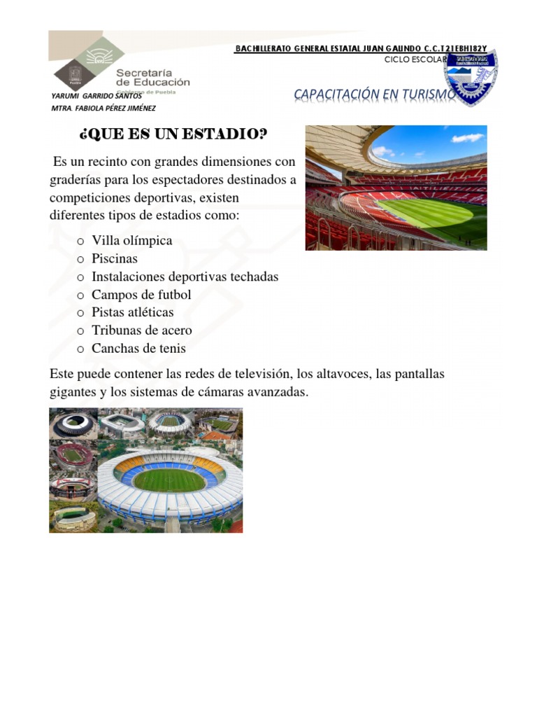 Estadios Famosos y Liga MX 2022 | PDF | Estadio | Ligas deportivas