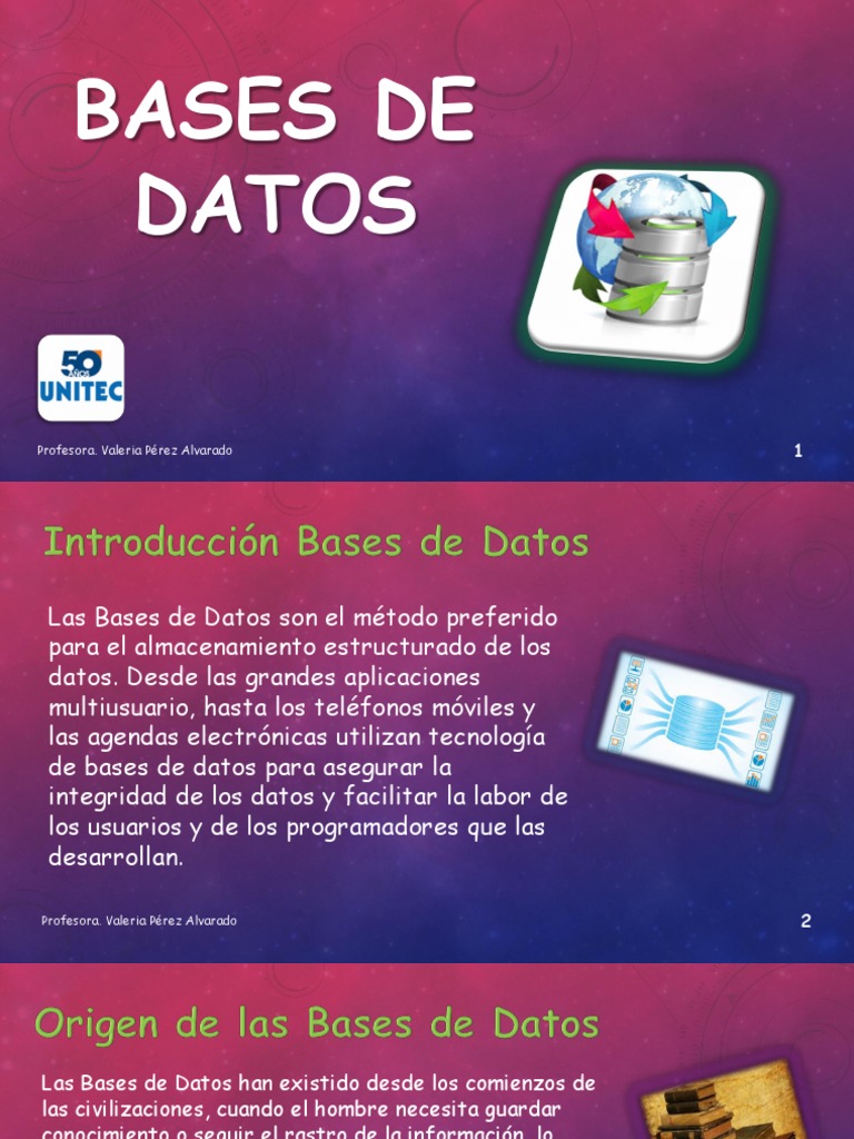 Bases de Datos - 2 | PDF | Bases de datos | Información